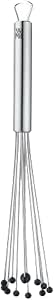 WMF Profi Plus flexi whisk, 27 cm, whisk with silicone balls, Cromargan ...