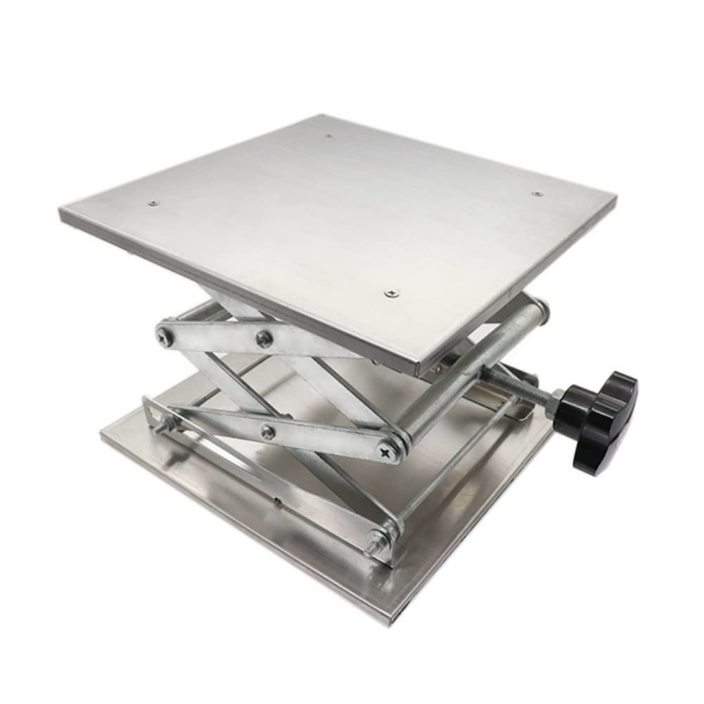 Buy JENSWILL 8" x8" Lift Table Stainless Steel Lab Jack Stand Table ...