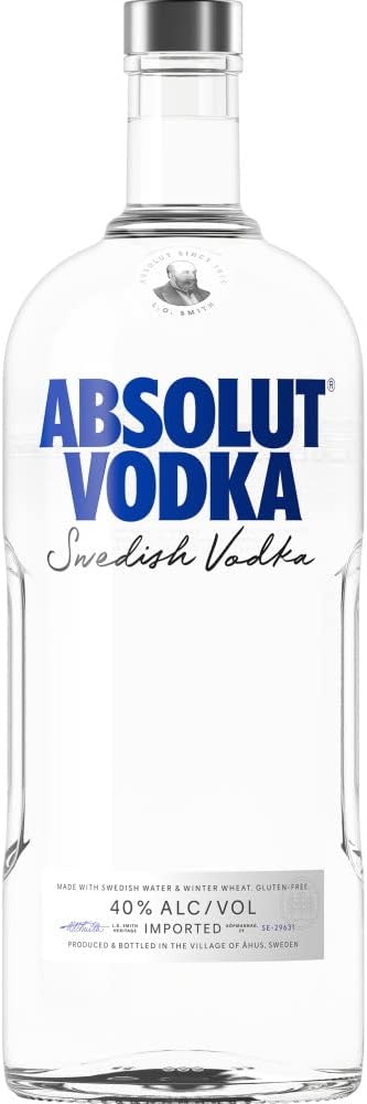 Vodka Absolut Azul 1750 ml : Amazon.com.mx: Alimentos y Bebidas