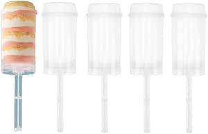 VASANA 5PCS Round Cake Push Pop Containers for Parties Cake Push- Pops ...