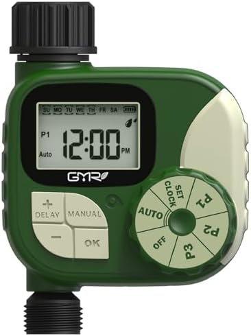 Amazon.com: RAINPOINT Sprinkler Timer, 100% Metal Water Pipe Water ...