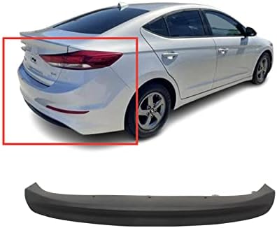 Amazon.com: KUAFU Rear Lower Valance Panel Bumper Cover Compatible with ...