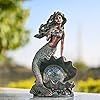 Amazon.com : TERESA'S COLLECTIONS Mermaid Garden Statues with Solar ...