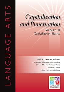Amazon.com : Capitalization Basics 5 Lessons Grade 4-8 : Office Products