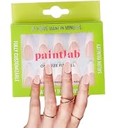 Amazon.com: PaintLab Press-On Nails Manicure Kit, So Strawberry ...