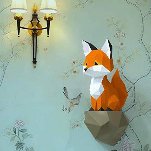 Dgftc 2 Diy Papercraft 3d Paper Model Animal Paper Trophy | Desertcart ...