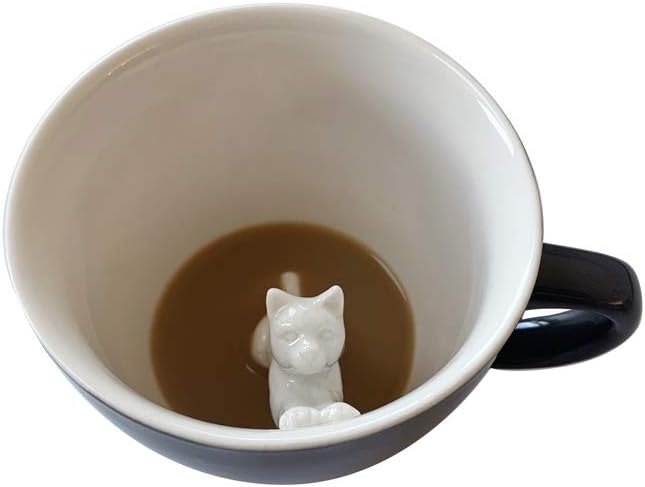 Amazon.com: Caliamary Heat Changing Mug, Funny Cat Heat Changing ...