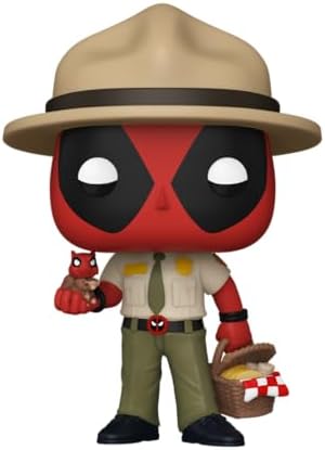 Pop! Deadpool 1347- Park Ranger Deadpool Exclusive : Amazon.co.uk: Toys ...