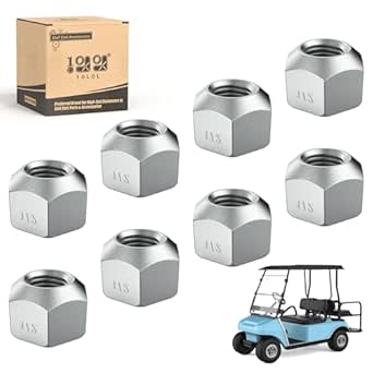 Amazon.com: 10L0L Golf Cart Lug Nuts for Club Car 1010984 416 ...