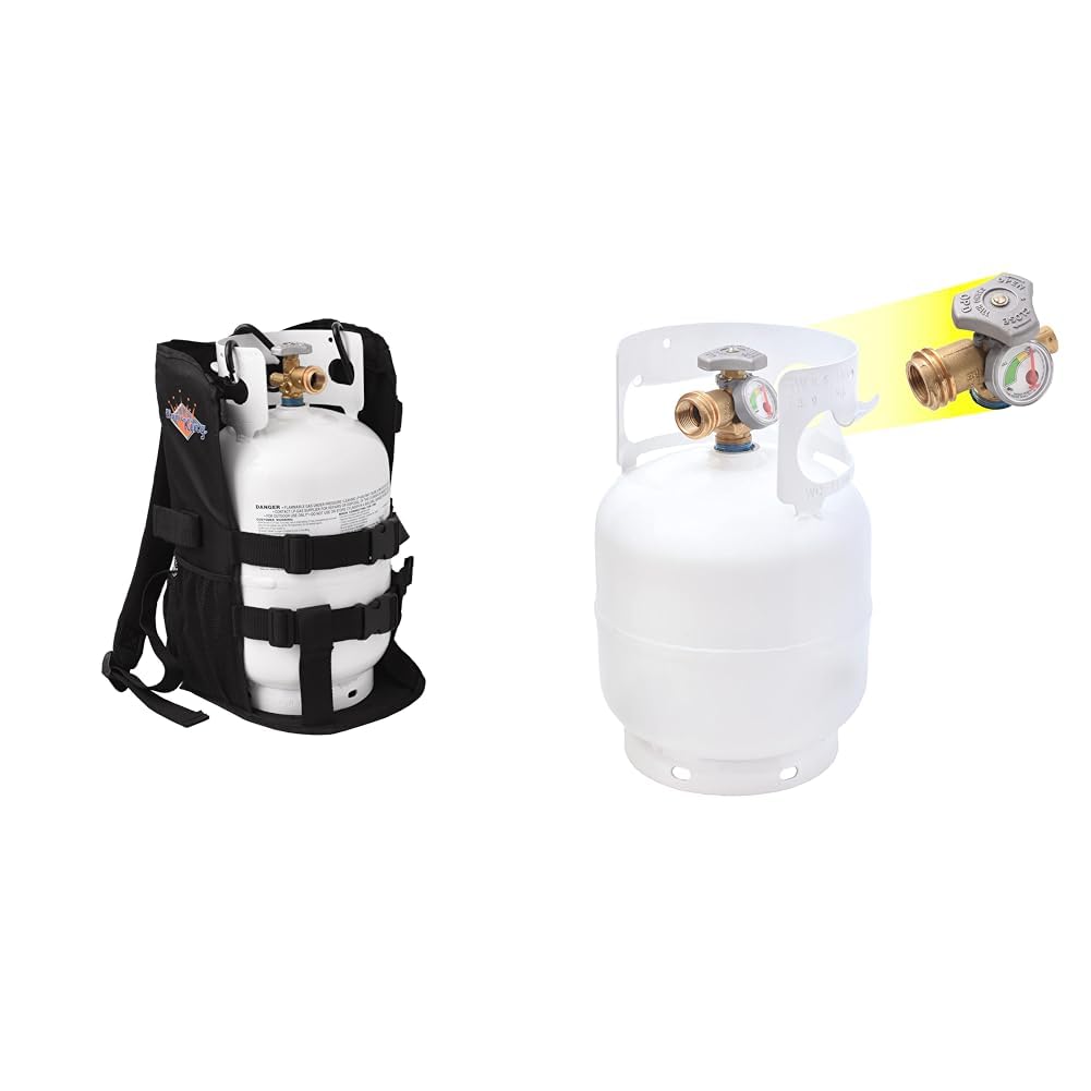 Amazon.com: Flame King Propane Tank Backpack Carrier for 5LB or 10LB ...