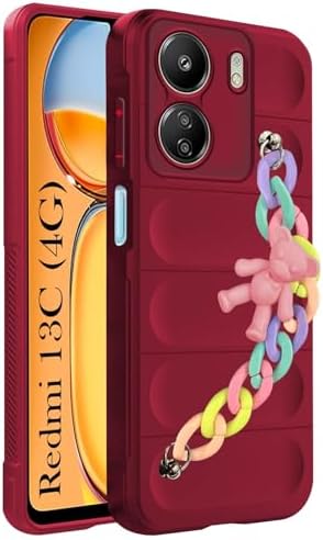 Jkobi Silicone Xiaomi Redmi 13C 4G Back Cover Case for Girls Case with ...