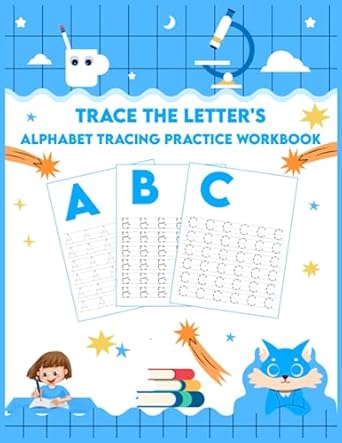 Trace letters : A to Z tracing alphabet learning workbook for kids ...