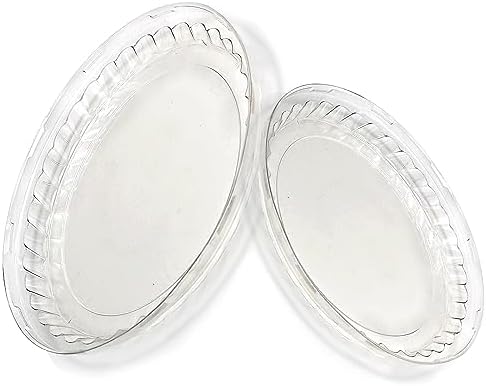 Amazon.com: VIKKSAER 30 Pack Plastic Appetizer Serving Tray with Lid ...