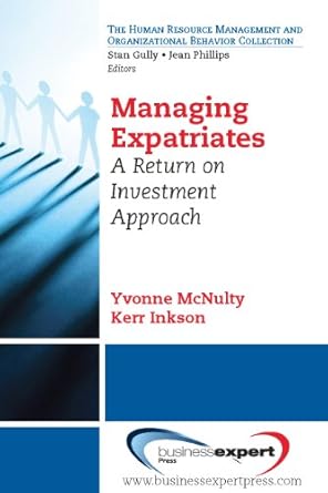 Amazon.com: Managing Expatriates: A Return on Investment Approach eBook ...
