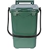 Large Compost Caddy - Green - for Food Waste Recycling (23 Litre) - 23L ...