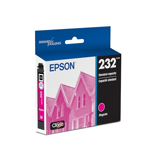 Epson 232 Claria Ink Standard Capacity Magenta Cartridge (T232320-S ...