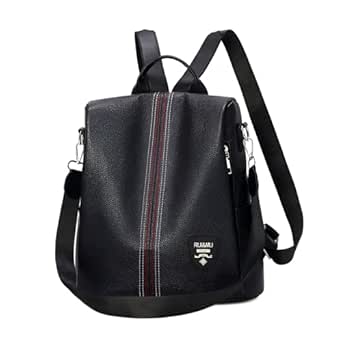 SYGA Women's Backpack, Large Capacity,Cross Border Anti-Theft (Black ...