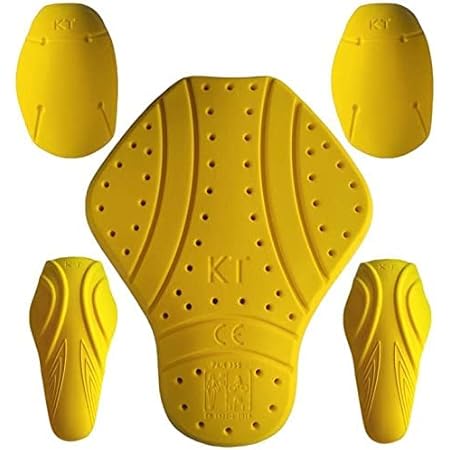 Amazon.com: BORLENI CE Level 1 Back Armor Protection Pad and CE Level 2 ...