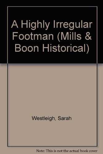 『A Highly Irregular Footman』｜感想・レビュー - 読書メーター