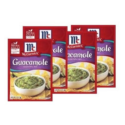 McCormick Guacamole Seasoning Mix 1 oz Packets 4 Philippines | Ubuy