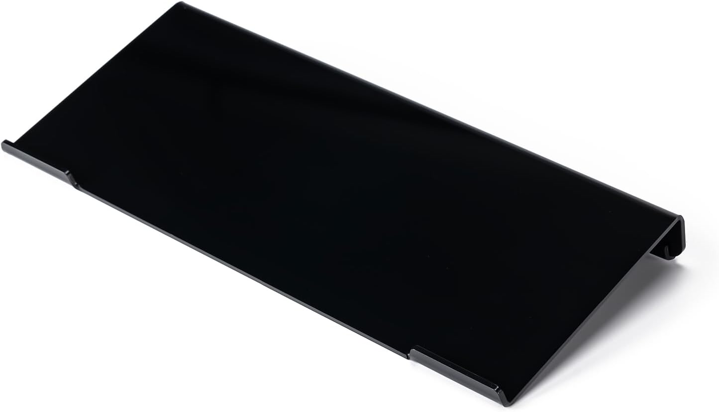 Amazon.com: BOOMIBOO Black Acrylic Tilted Computer Keyboard Holder for ...