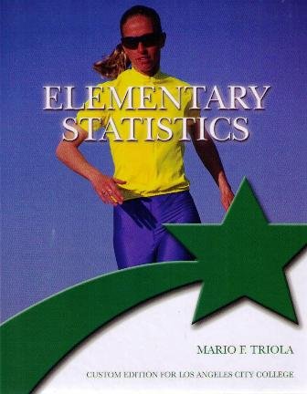 Amazon.com: Elementary Statistics: 9780536265081: Triola, Mario F.: Books