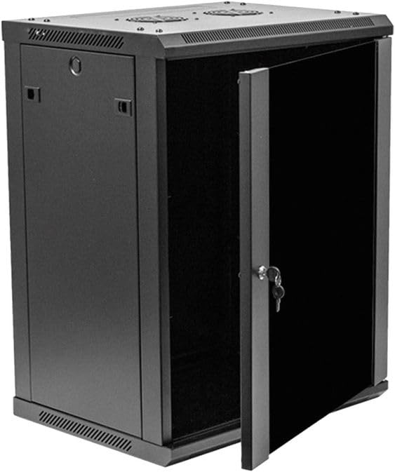XFrom 18U 600x600 Wallmout server Rack Cabinet 600mm (W) x600mm (D) x ...