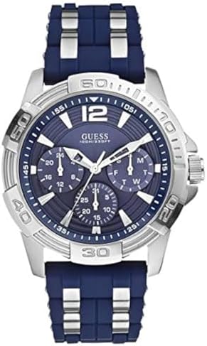 Guess Reloj Multiesfera para Mujer de Cuarzo con Correa en Caucho ...
