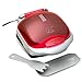 Amazon.com: George Foreman GR10ABWR Champ Grill with Bun Warmer, Ruby ...