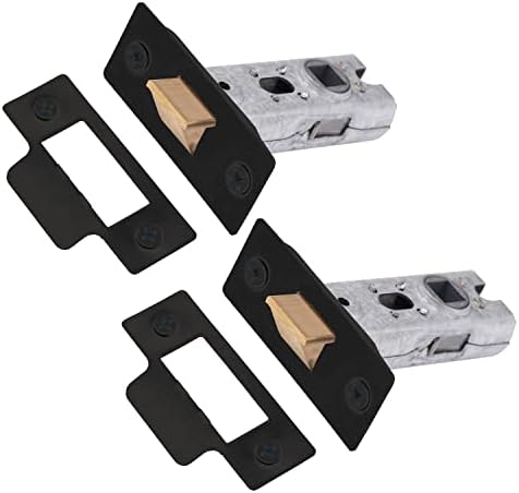 XFORT Tubular Latch, Polished Brass, Tubular Door Latch for Internal ...