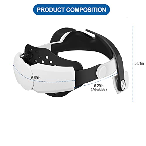 Eyglo M3 Hoofdband voor Oculus Quest 2,Vervanging voor Oculus Quest 2 ...