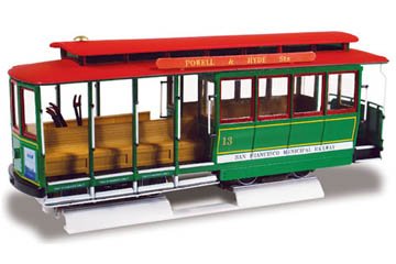 Lindberg Models San Francisco Cable Car : Amazon.in: Toys & Games