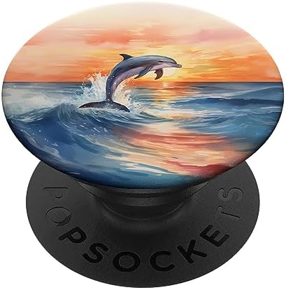 Amazon.com: Galt Ocean Design Co. Dolphin Jumping Sunset Over Ocean ...