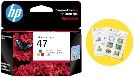 HP 47 Tri-Color Original Cartridge : Amazon.in: Computers & Accessories