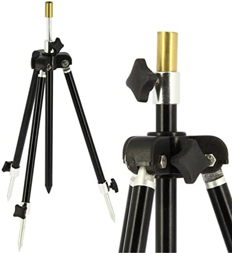 DNA Leisure 2x Fishing Tripod For Rod Rests Adjustable Legs ...