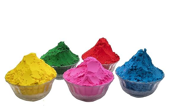 Buy Nora Traders - Happy Holi Gulal Rang, 100% Herbal Natural Rangoli ...