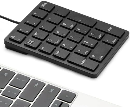 Amazon.com: USB Numeric Keypad Numpad Portable Slim Mini 10 Key Number ...