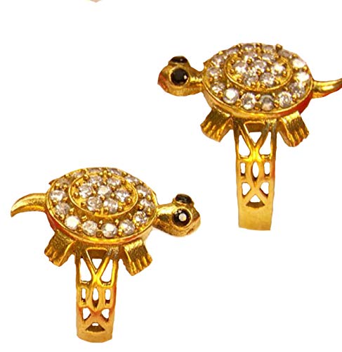 Shree Shyam Gems and Jewellery Panchdhatu Zircon Studded Tortoise ...