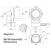 MagVent MV-90 Magnetic Dryer Vent Coupling : Amazon.ca: Home