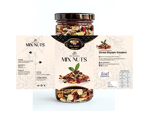 Hey Nutty's Natural Mixnut (Dry Fruits and Seeds) Absolute Health Nut ...