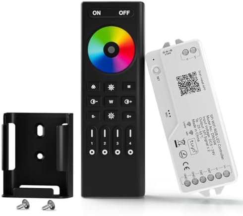 Amazon.com: BTF-LIGHTING Single Color RC01RFB RF Remote 4 Zones Group ...
