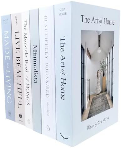 Amazon.com: 6 PCS Faux Books for Decoration,Designer Luxury Modern Fake ...