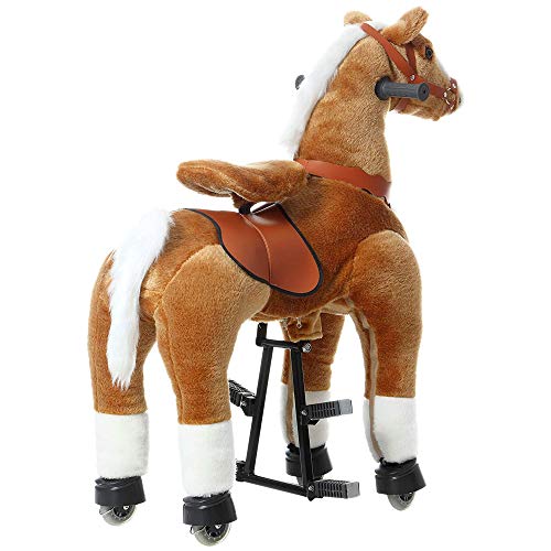 Snapklik.com : JoJoPooNy Ride On Horse Toy, Kids Ride On Toy For 6-14 ...