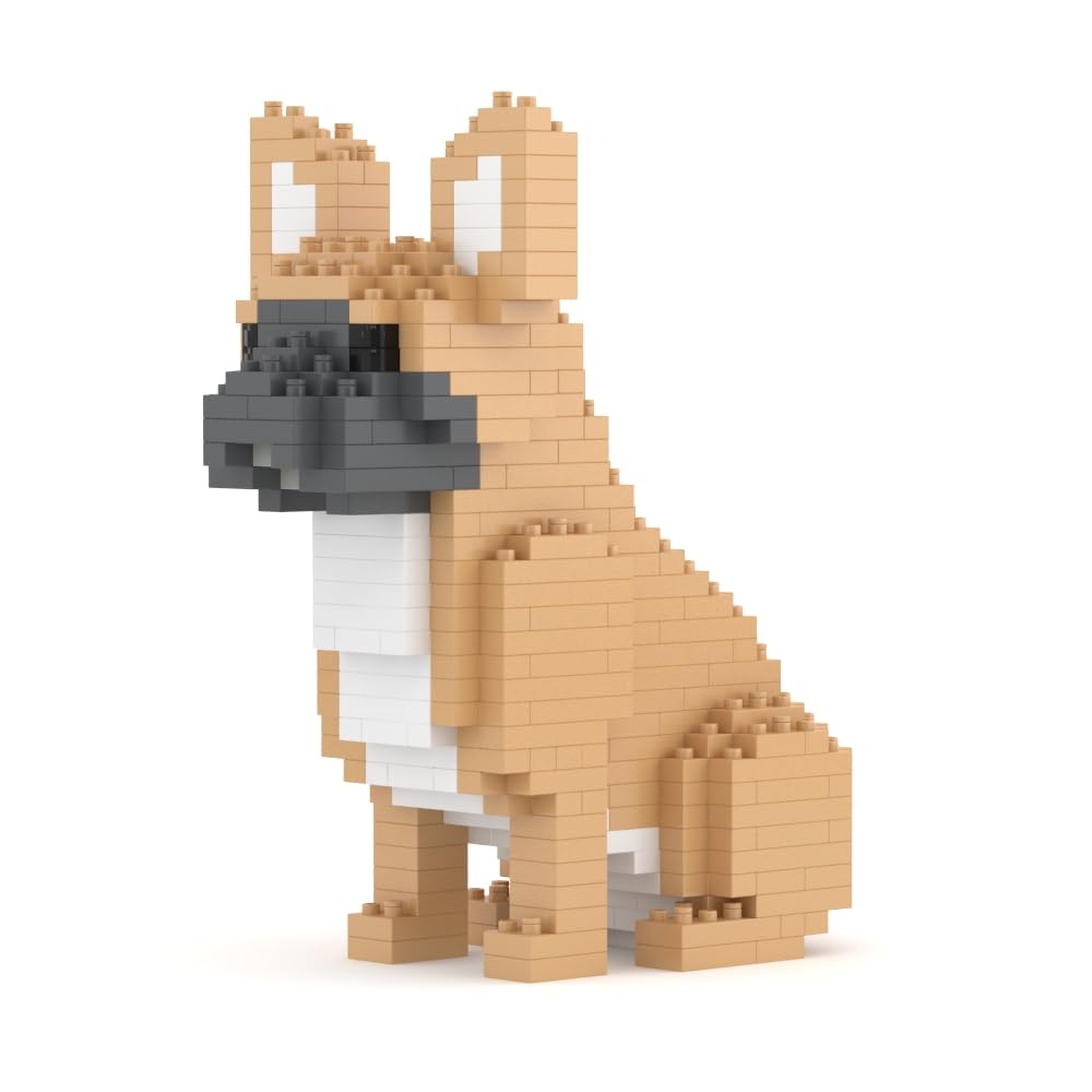 Amazon.com: JEKCA French Bulldog Mini 01S | Plastic Building Blocks ...