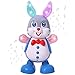 Buy Toyshine Plastic Dancing Rabbit with Music Flashing Lights and Real ...