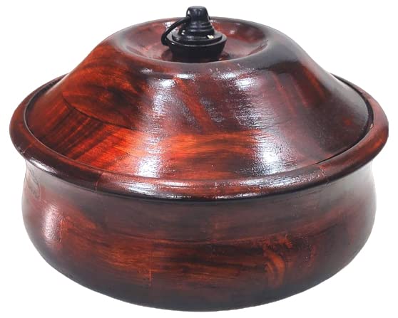 Buy Wooden Chapati Box/Casserole/Wooden hotpot roti Box/chapati Holder ...