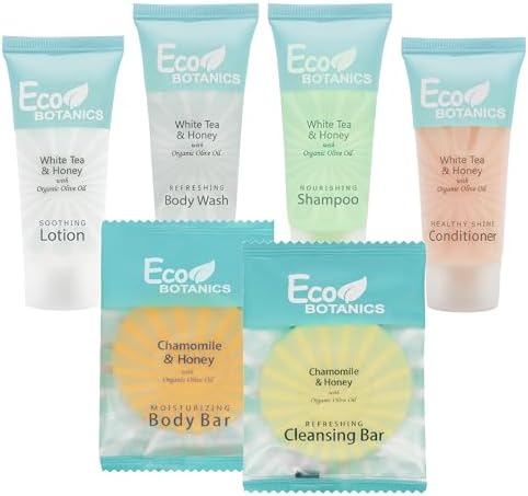 Amazon.com : Eco Botanics | 150 pcs 0.85oz Hotel Shampoo and ...