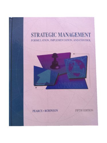 『Strategic Management: Formulation, Implementation, and - 読書メーター