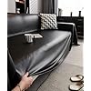 Amazon.com: vctops Waterproof Faux PU Leather Sofa Covers for Sectional ...
