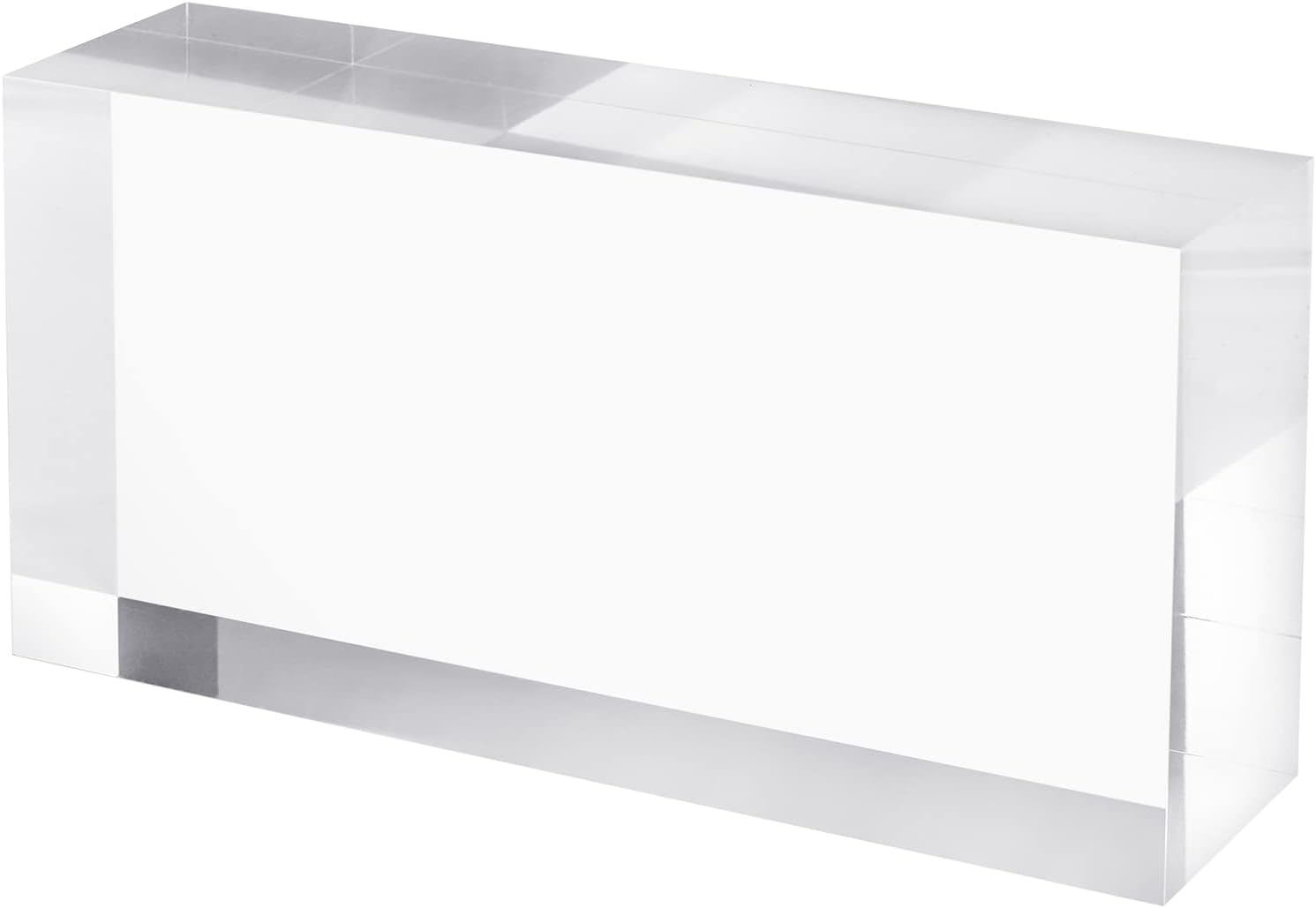 Amazon.com: Mirart Clear Acrylic Cube (6" x 4" x 2") : Home & Kitchen